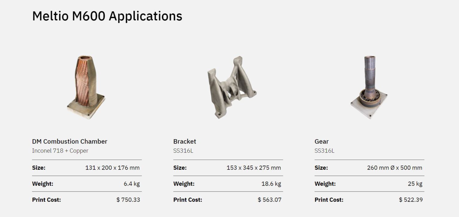Meltio M600 Industrial Metal 3D Printer – 3D Printing | Rapid ...
